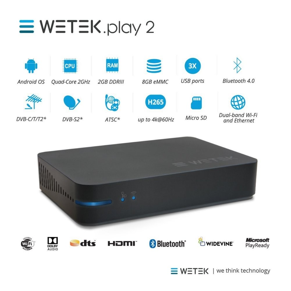 Box Web TV (Android) WETEK Play 2